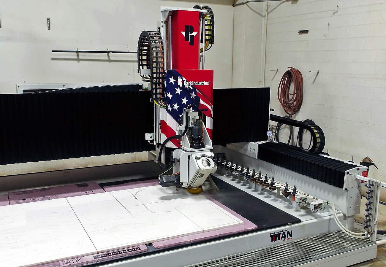 TITAN® CNC Fab Center | Saw + Router Machine for Countertops