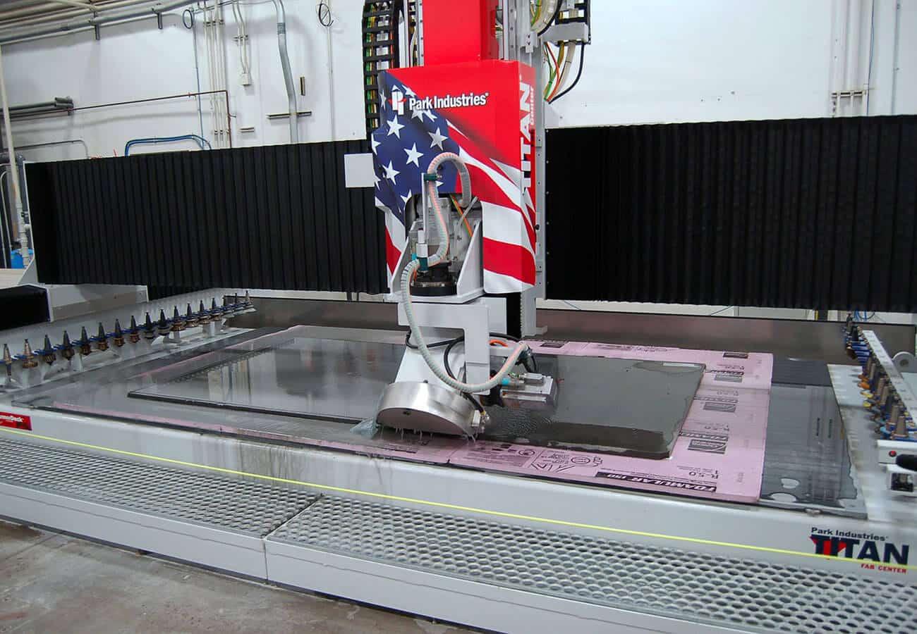 TITAN® CNC Fab Center | Saw + Router Machine for Countertops