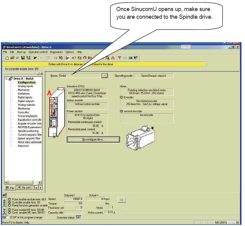 Destiny/titan spindle orientation - Park Industries