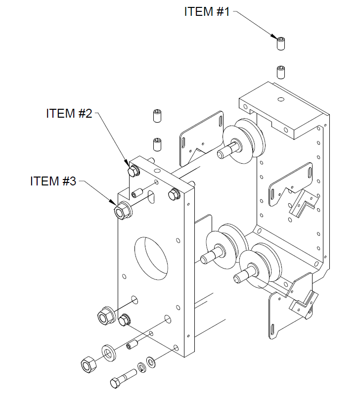 Changing V Groove rollers - Park Industries
