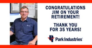 Jim Honer Retires After 35 Years of Service - Park Industries