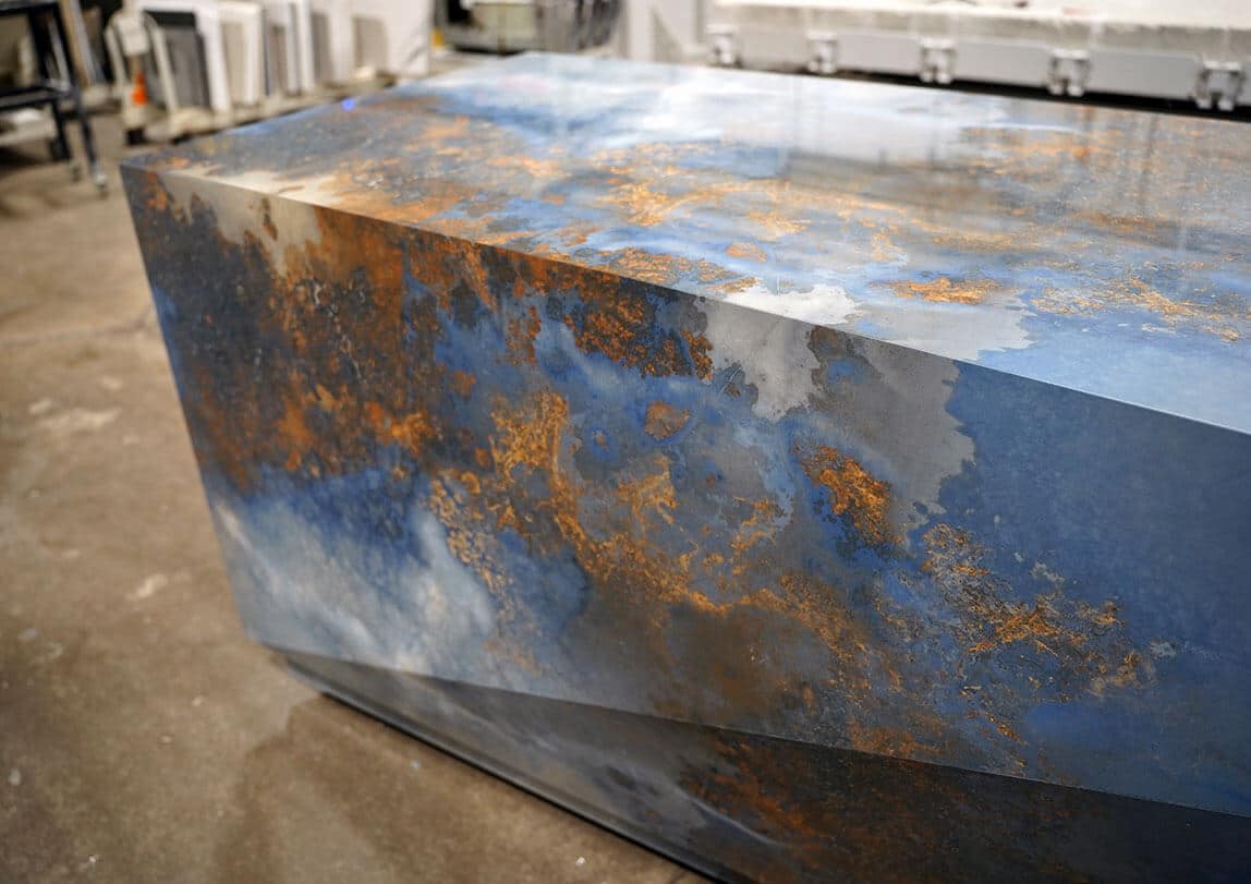 Cutting THIS Thunderstorm Porcelain Island on the SABERjet XP