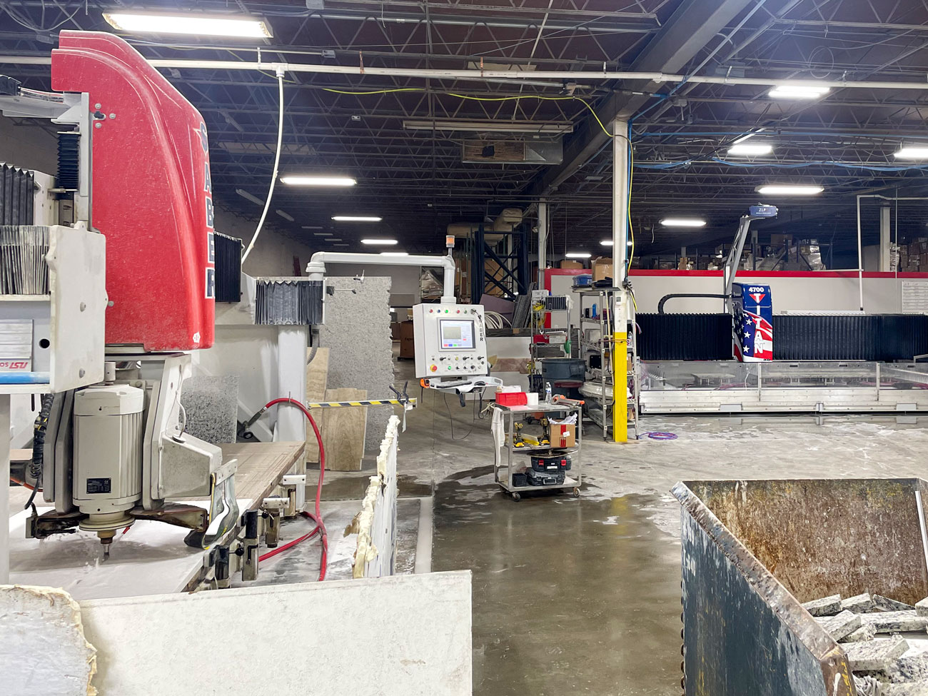 TITAN 4700 CNC Router at Mid-America Granite & Stone