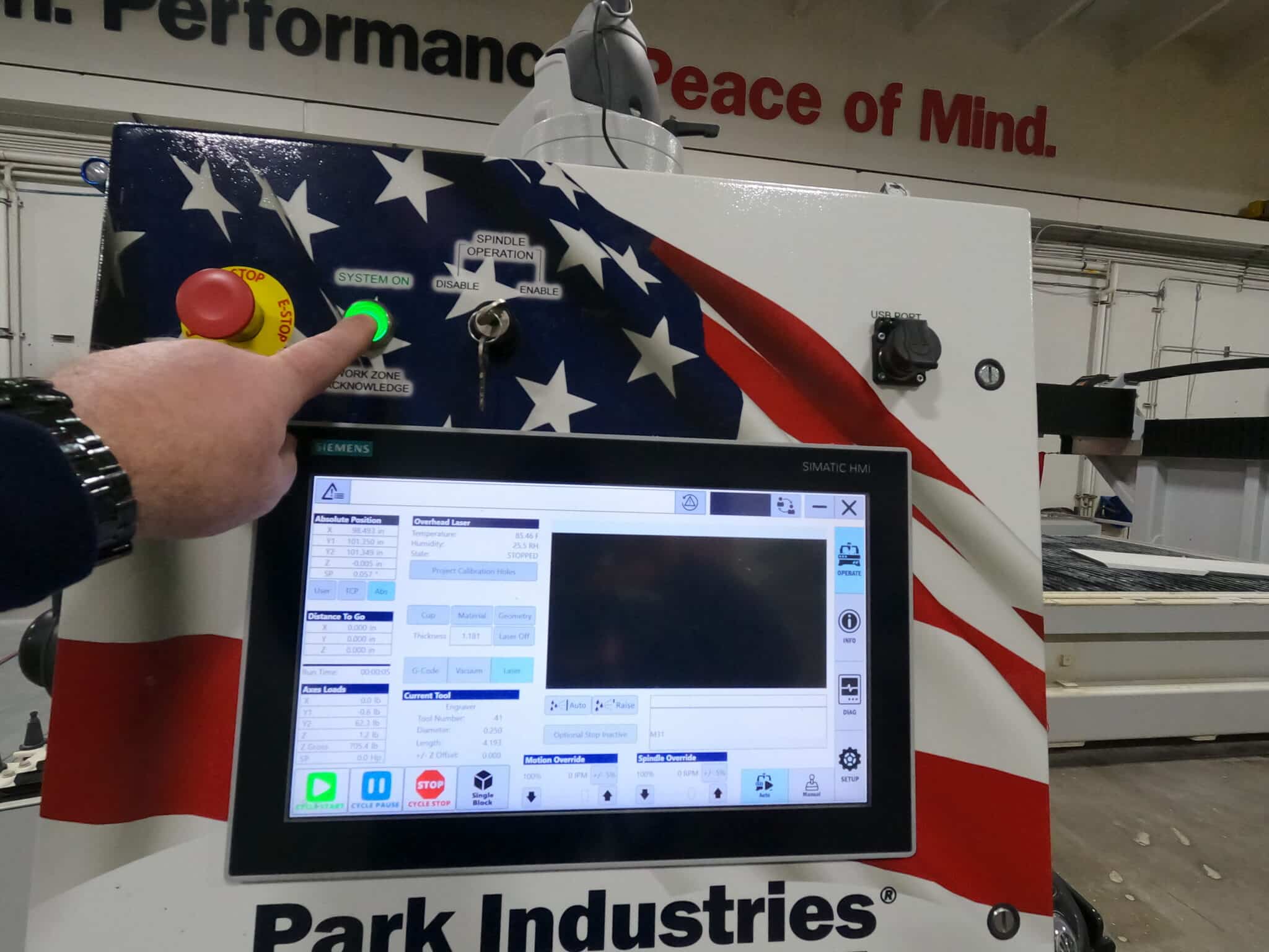 Test Stop Required - Park Industries