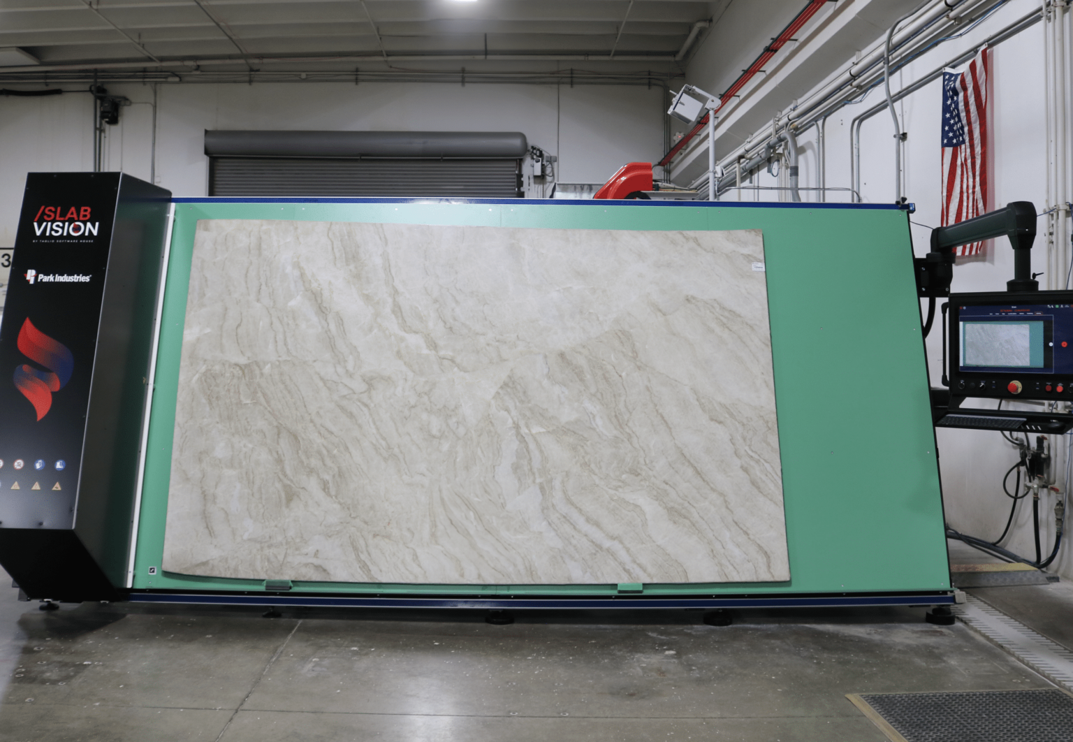 SlabVision™ Vertical Slab Scanner | Stone Fabrication Scanner