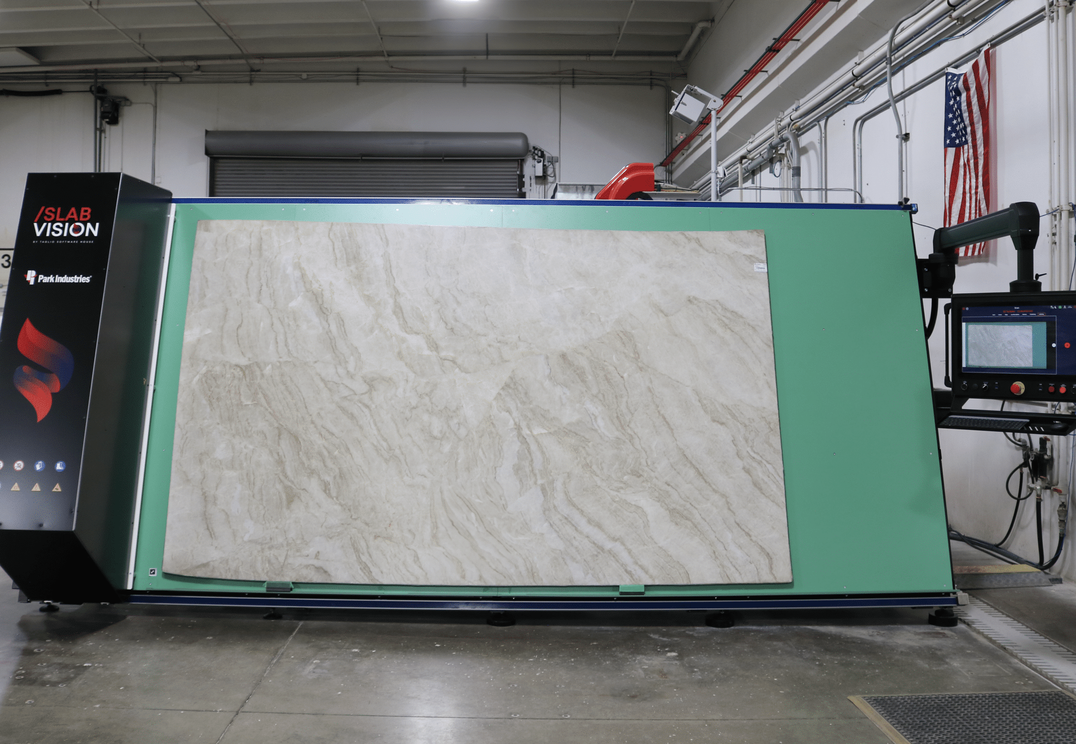 SlabVision™ Vertical Slab Scanner | Stone Fabrication Scanner