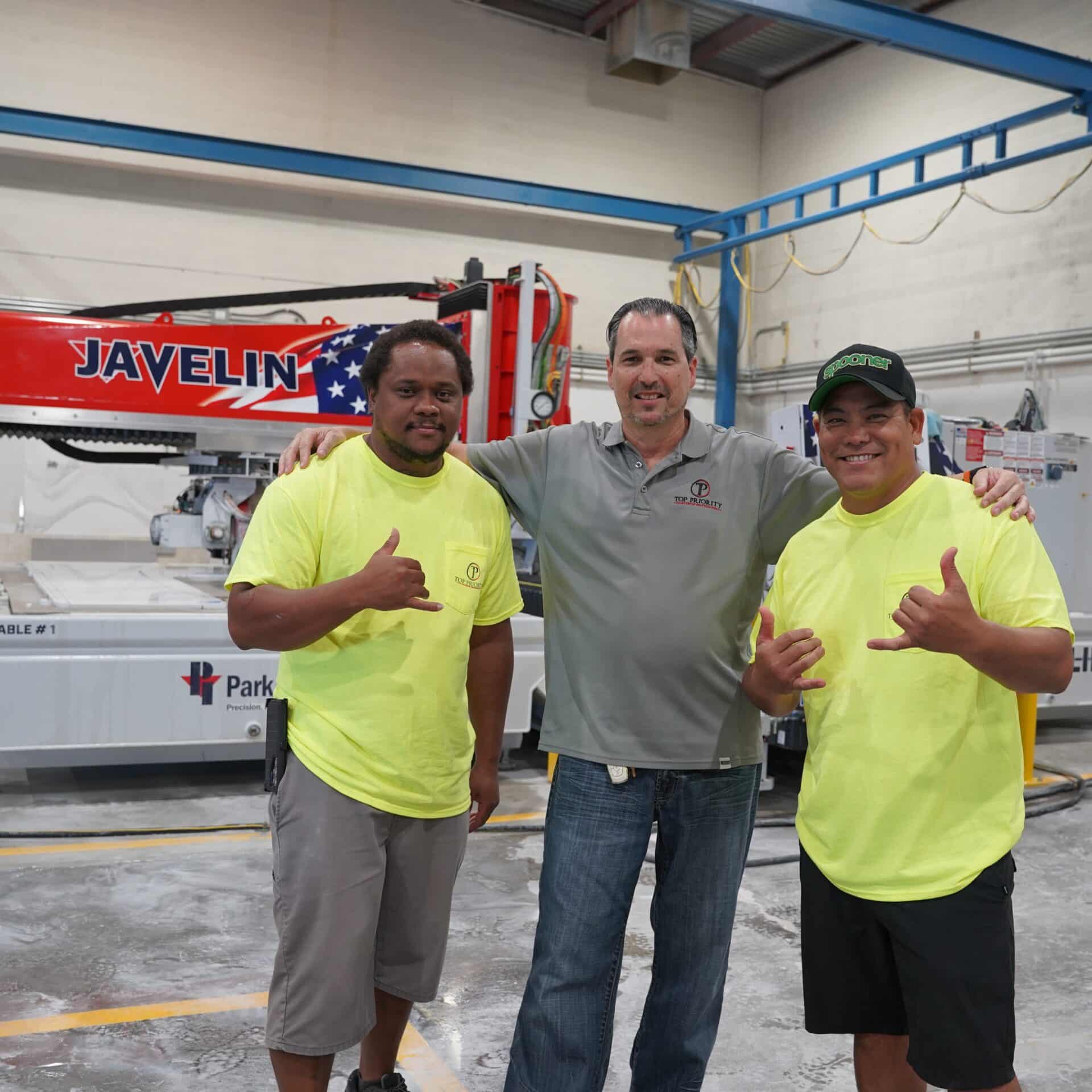 Top Priority Inc is Living the Dream with Park Industries Stone Machines