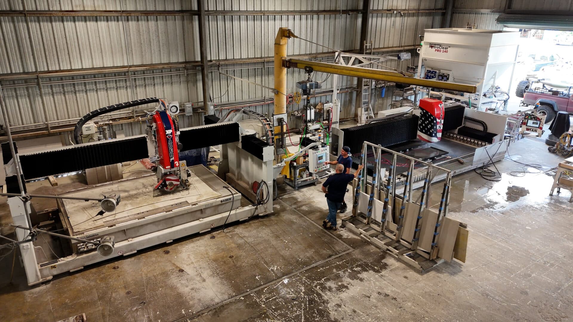 Todd Branson Stoneworks Thrives with Park Industries Machines