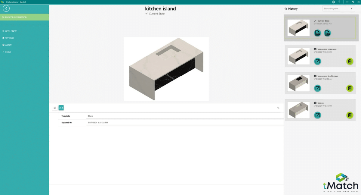 tMatch & Slab Inventory Software for SlabVision™ Scanner - Park Industries