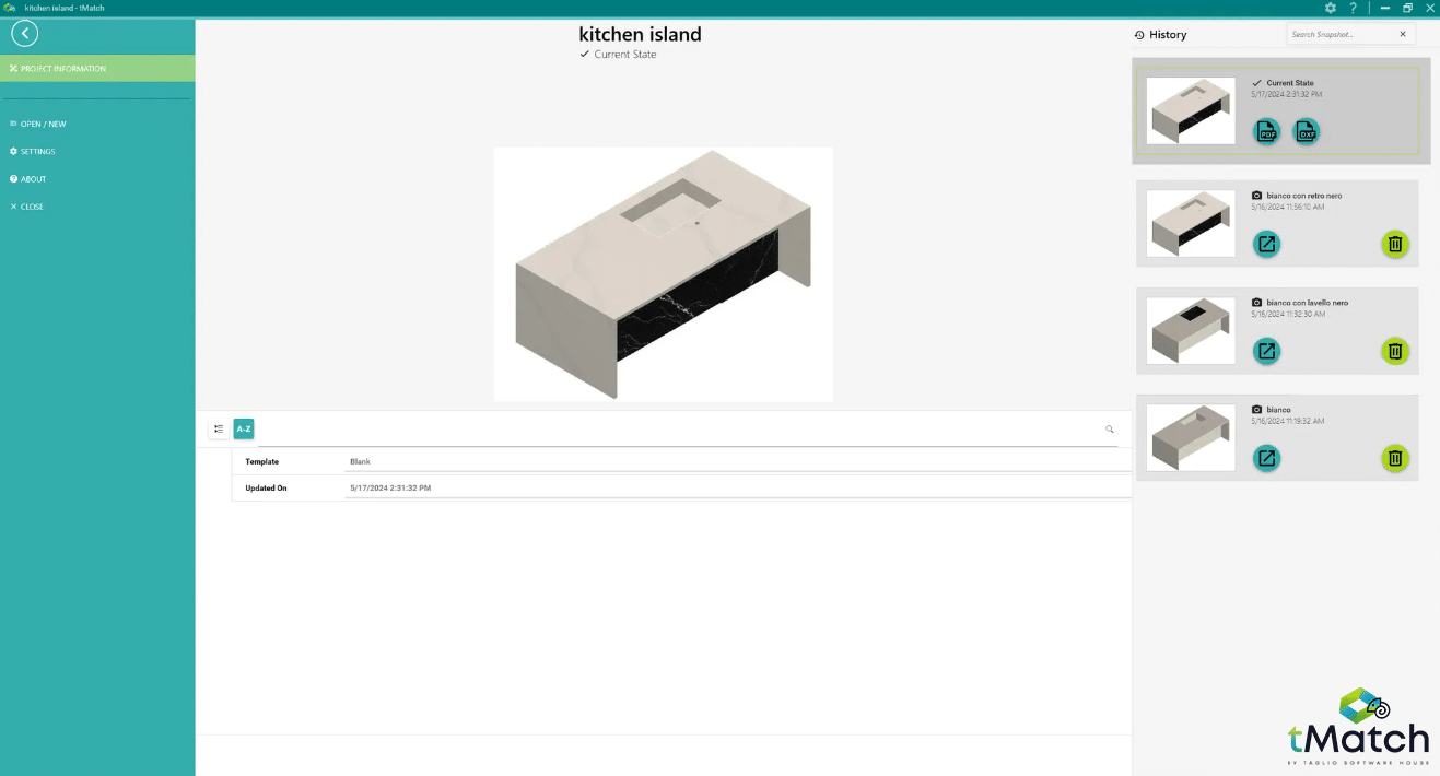 tMatch & Slab Inventory Software for SlabVision™ Scanner - Park Industries