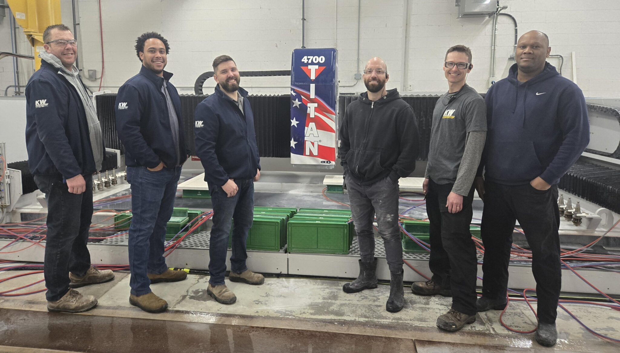 Four Generations of TITANs at KW Countertop - Park Industries