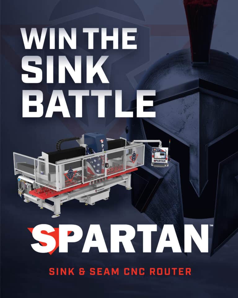 SPARTAN™ | Sink & Seam CNC Router for Stone Fabrication