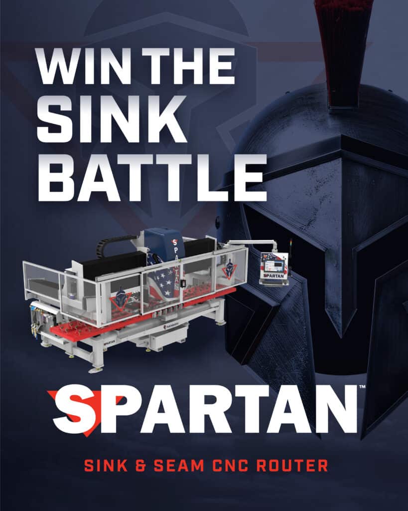 SPARTAN™ | Sink & Seam CNC Router for Stone Fabrication